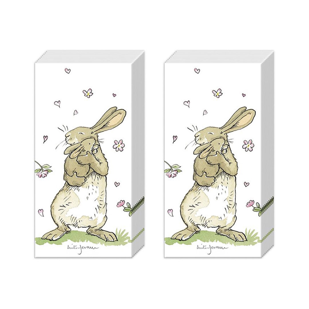 Forever Together Hare Rabbit Guess How Much I Love You Novelty Tissues ...