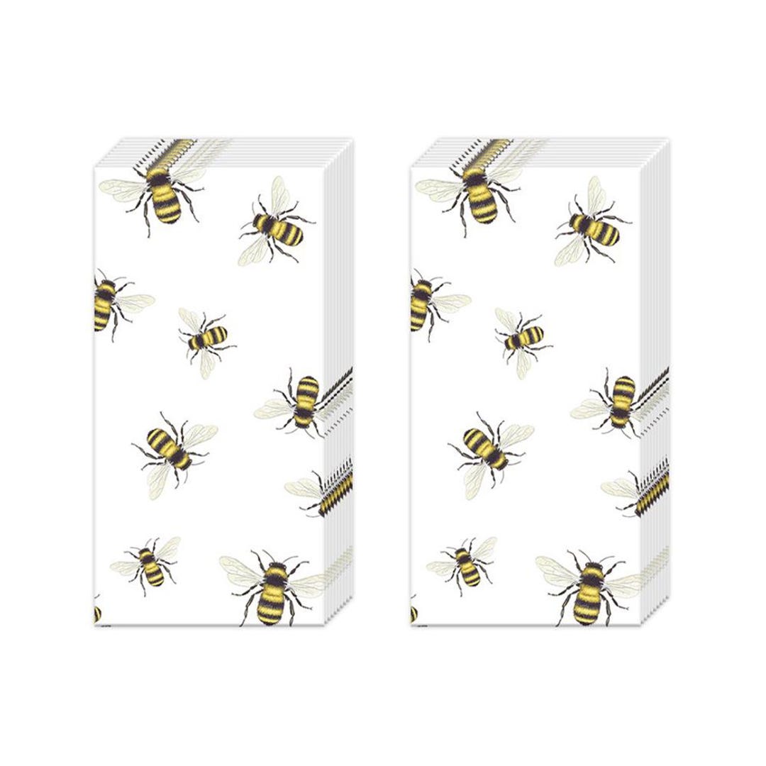 Save the Bees IHR Pocket Tissues 2 Packs of 10 Tissues 20cm Sq - Etsy