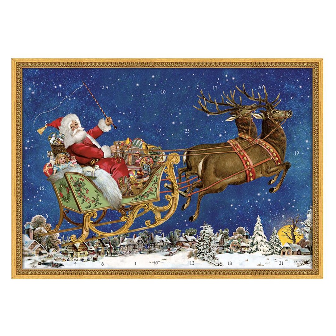 Nostalgic Christmas Sleigh Coppenrath Traditional German Advent ...
