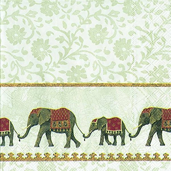 Elephant Napkins - Etsy