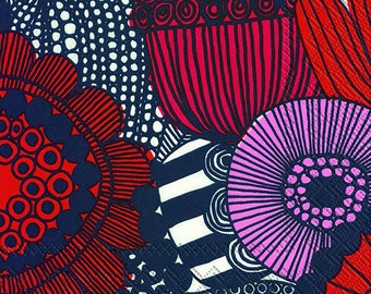 Jonna Rose Pink Flowers IHR Paper Table Napkins 33 Cm Square 3 Ply ...