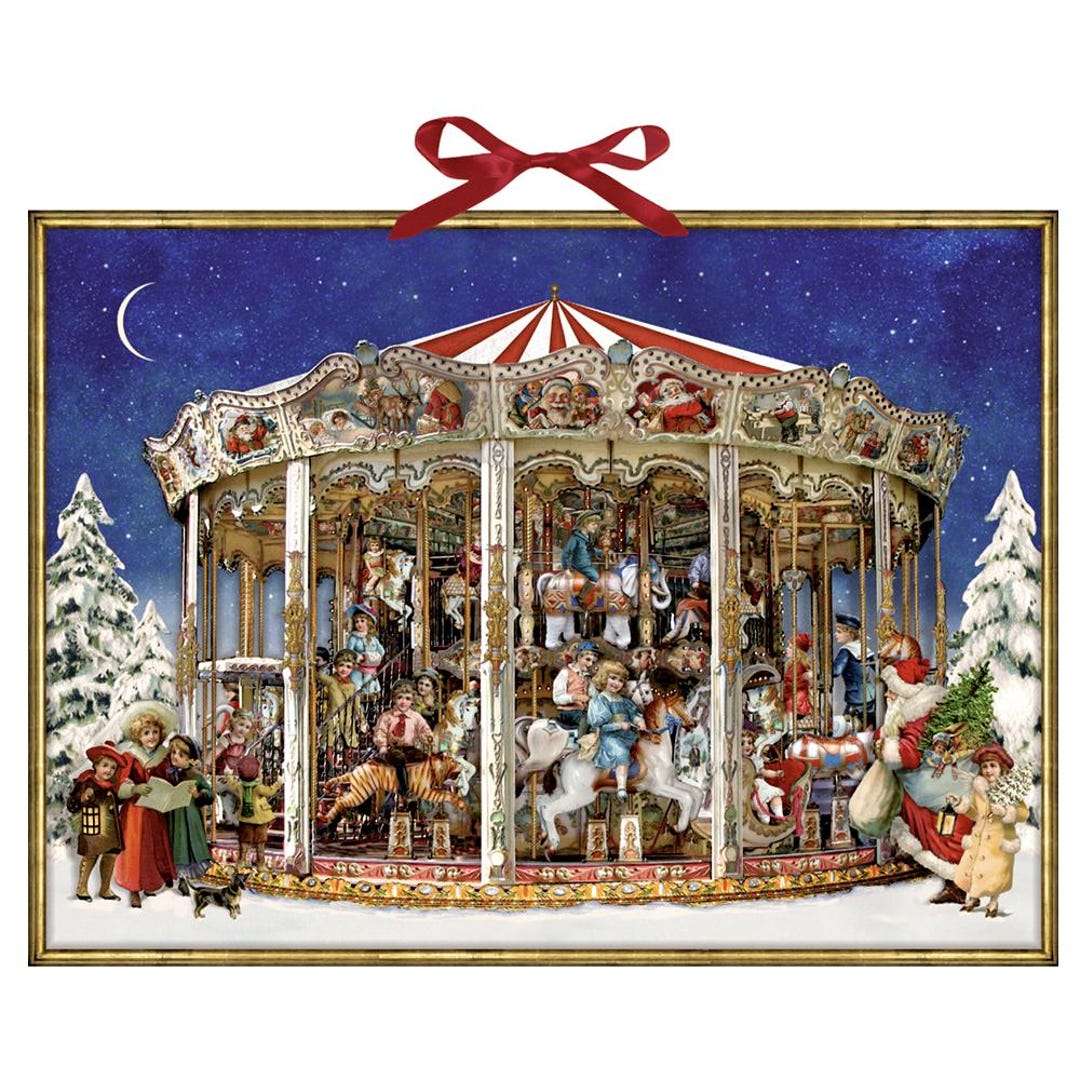 The Christmas Carousel Roundabout Coppenrath Huge Advent Calendar ...