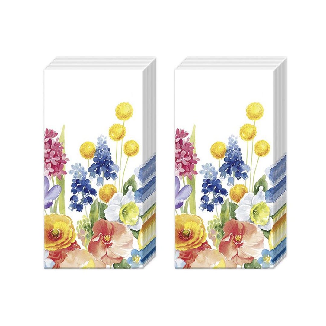 Early Magic Spring Flowers IHR Pocket Tissues 2 Packs of 10 Tissues ...