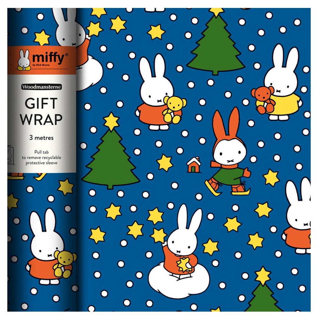 Miffy Christmas Roll Wrap Wrapping Paper Gift Wrap 3m X 70 Cm - Etsy