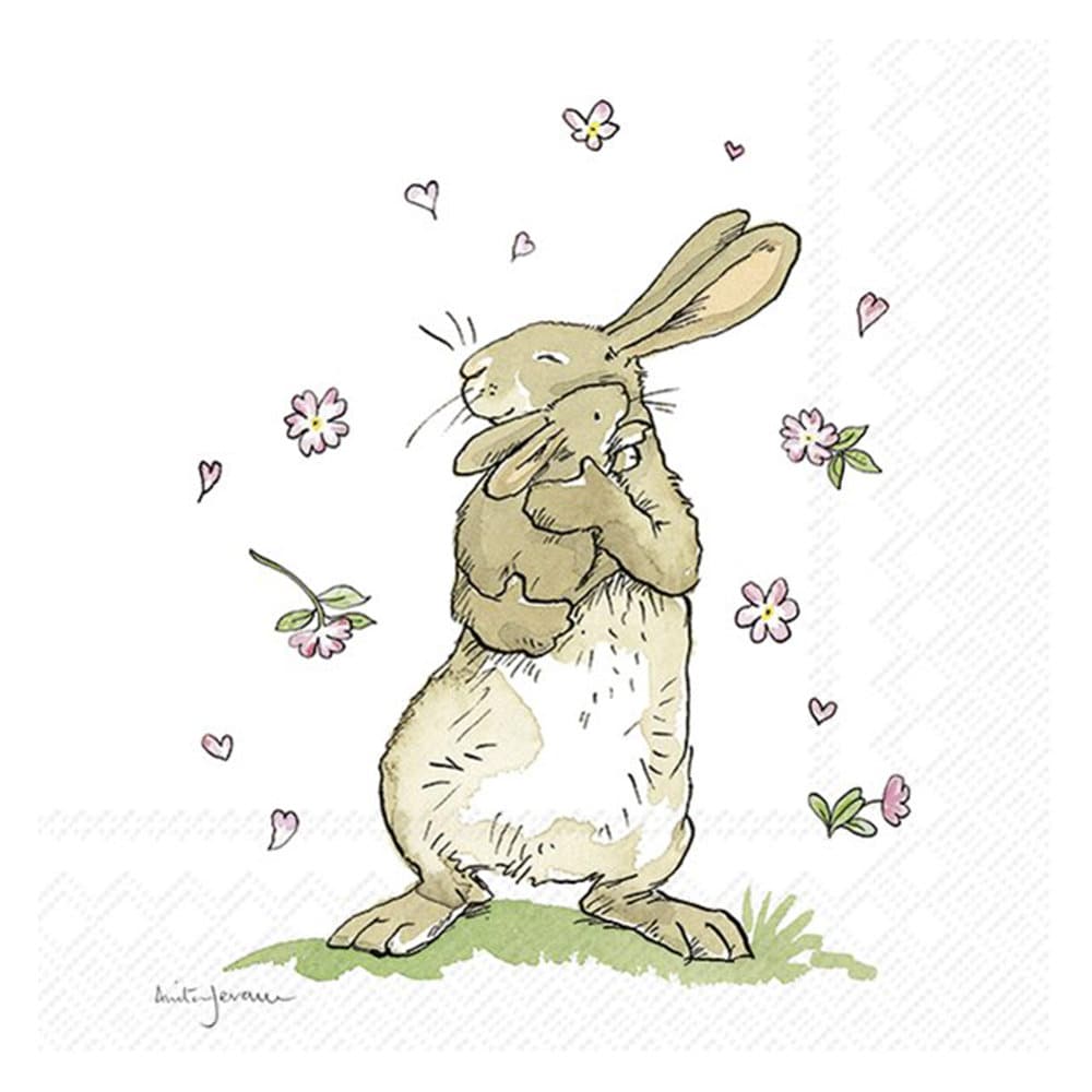 Forever Together Guess How Much I Love You Hares IHR Paper Table ...