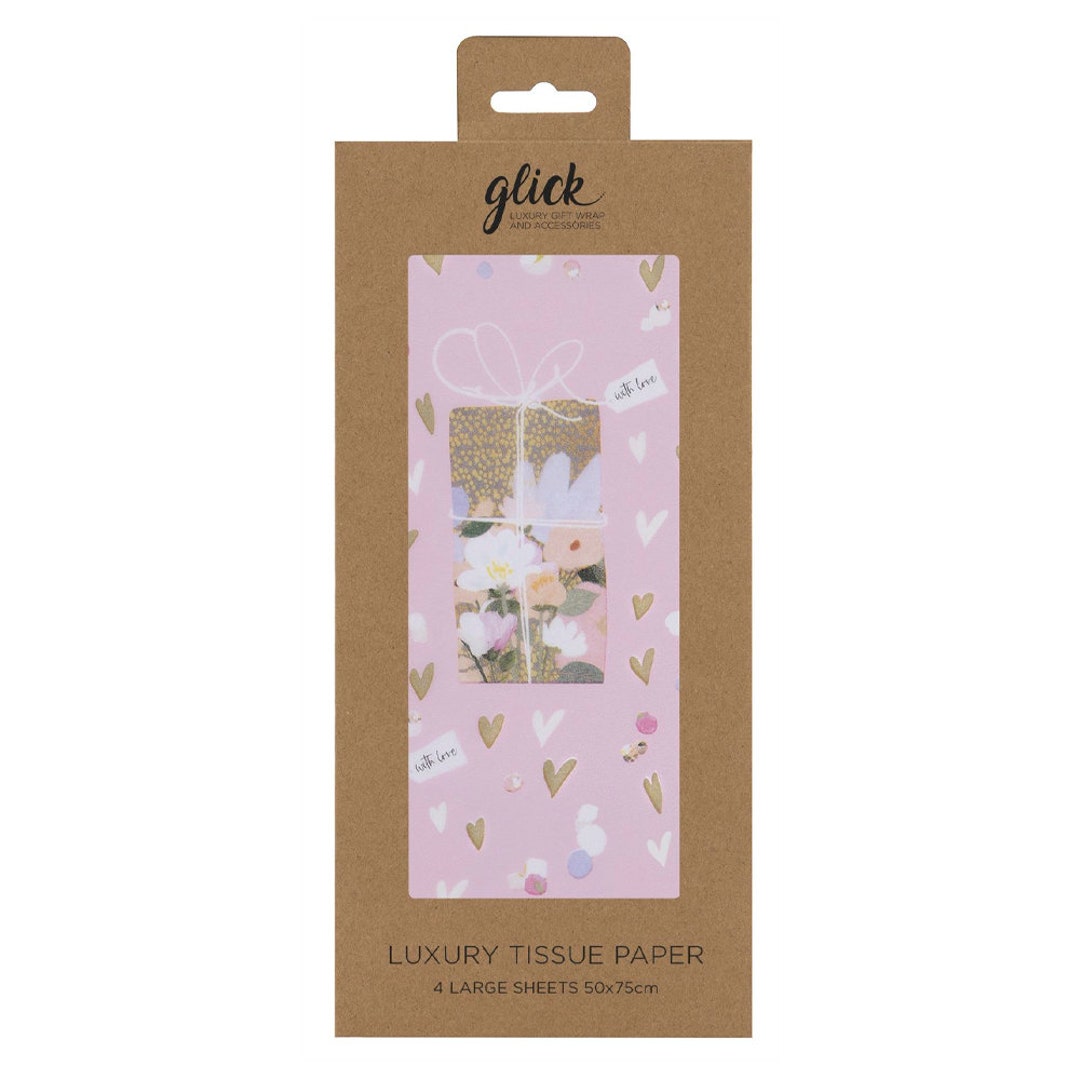 Stephanie Dyment Presents Glick 4 Sheets Tissue Wrapping Paper 50 X 75 ...