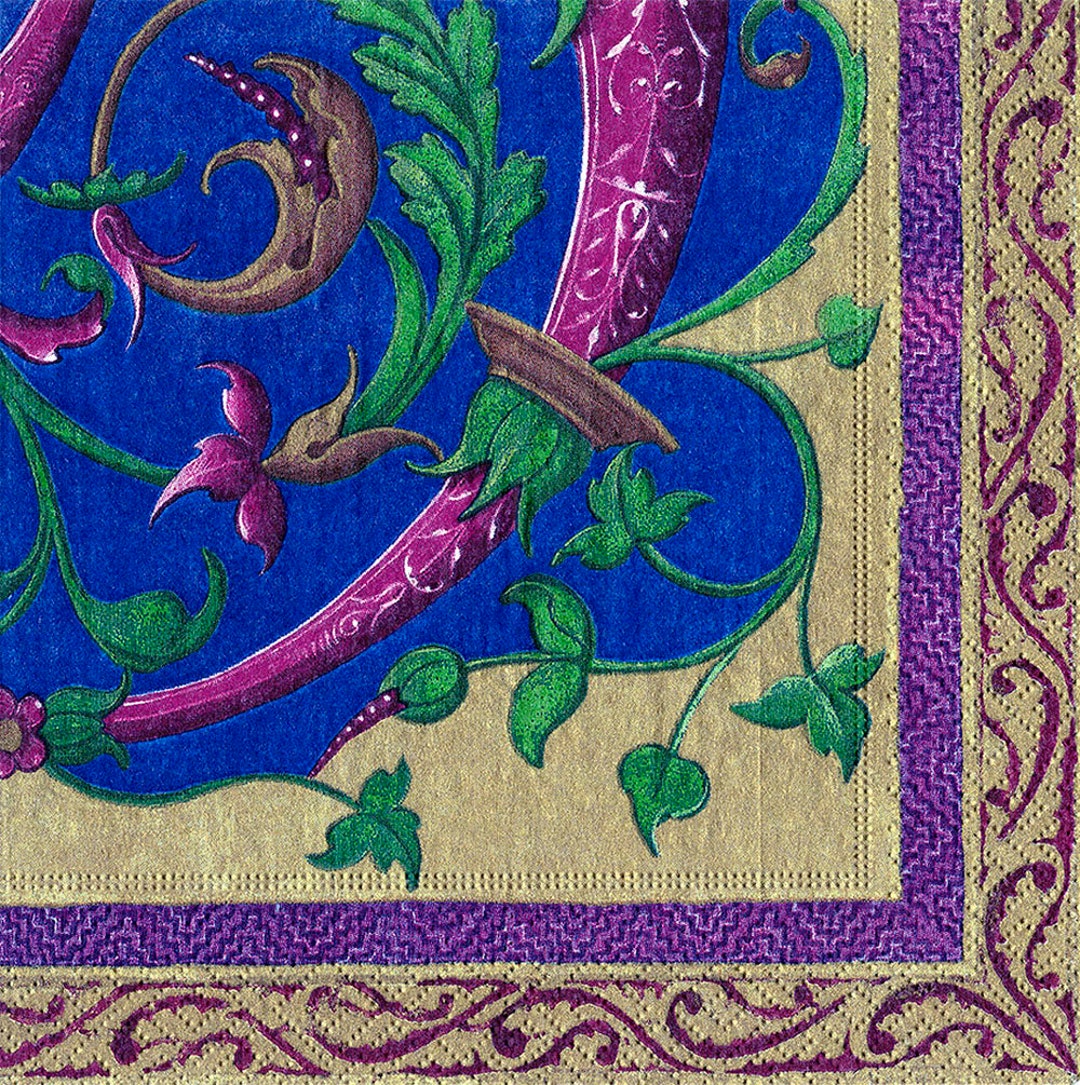 Caspari Illumination Paper Table Napkins 33 Cm Square 3 Ply Lunch ...