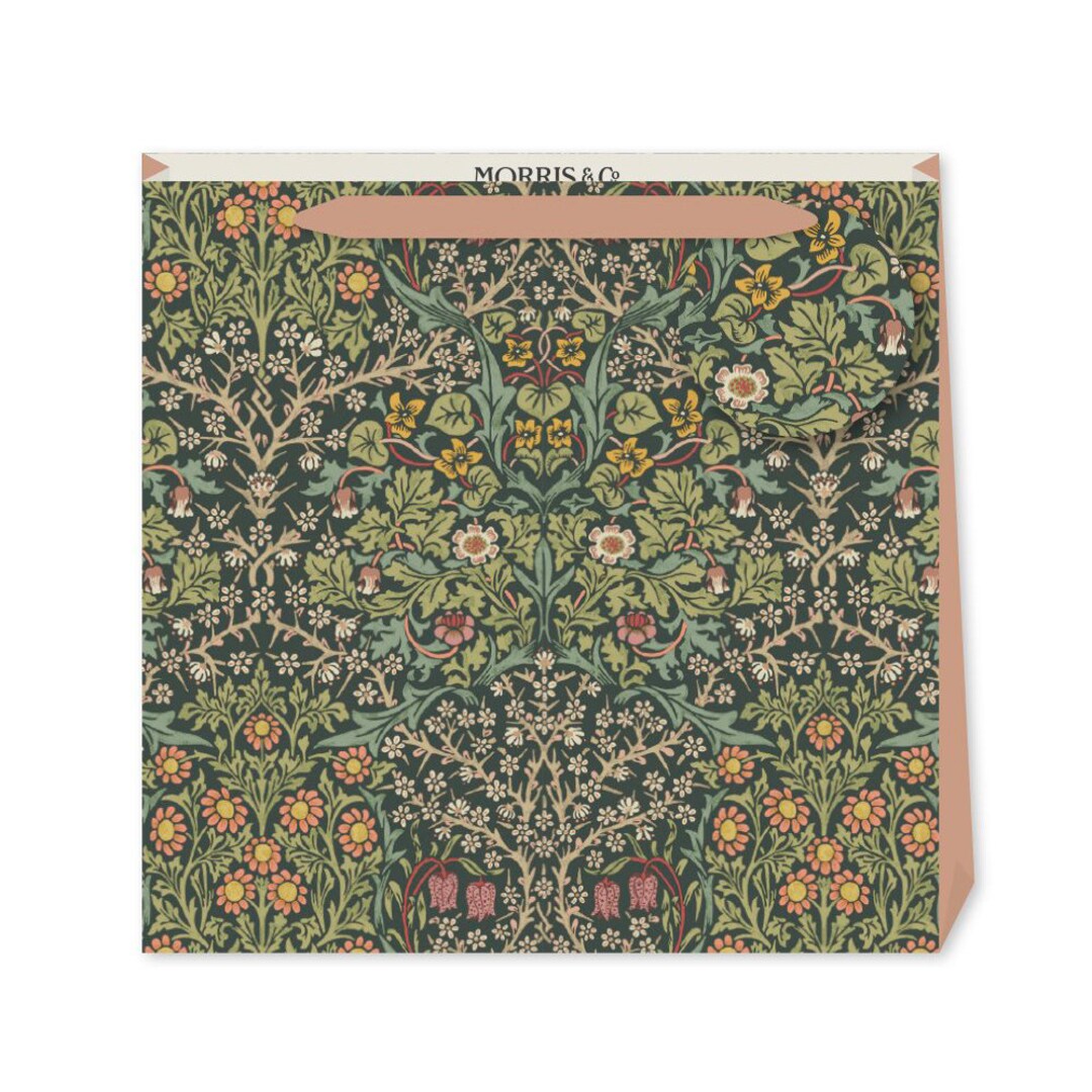 Morris & Co Blackthorn William Morris Medium Paper Gift Bag 220 X 220 x ...