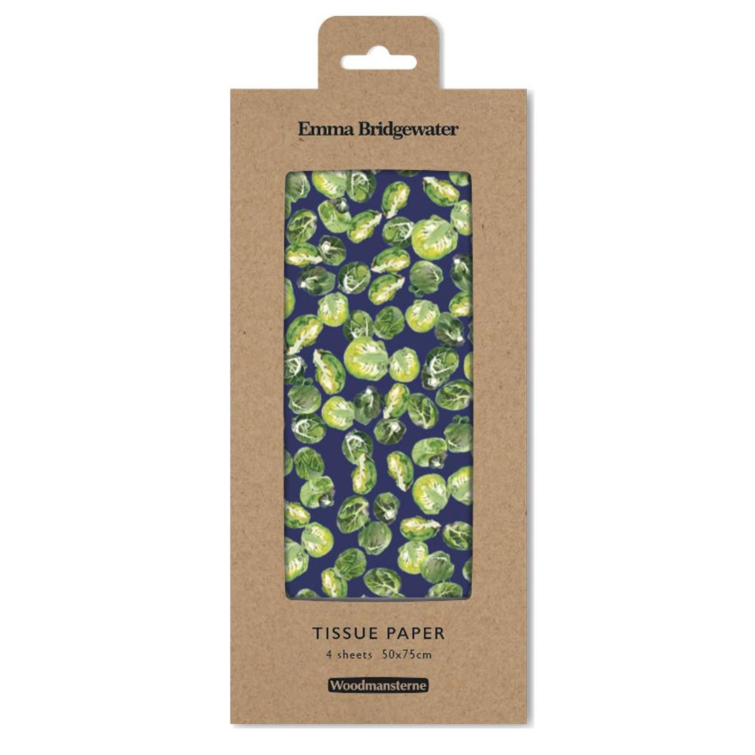 Emma Bridgewater Brussels Sprouts Christmas Tissue Wrapping Paper 4 ...