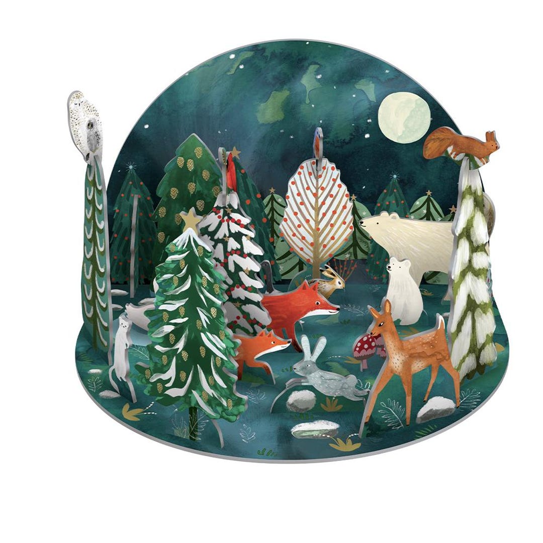 Northern Lights Wild Winter Forest Pop and Slot Roger La Borde 3D ...