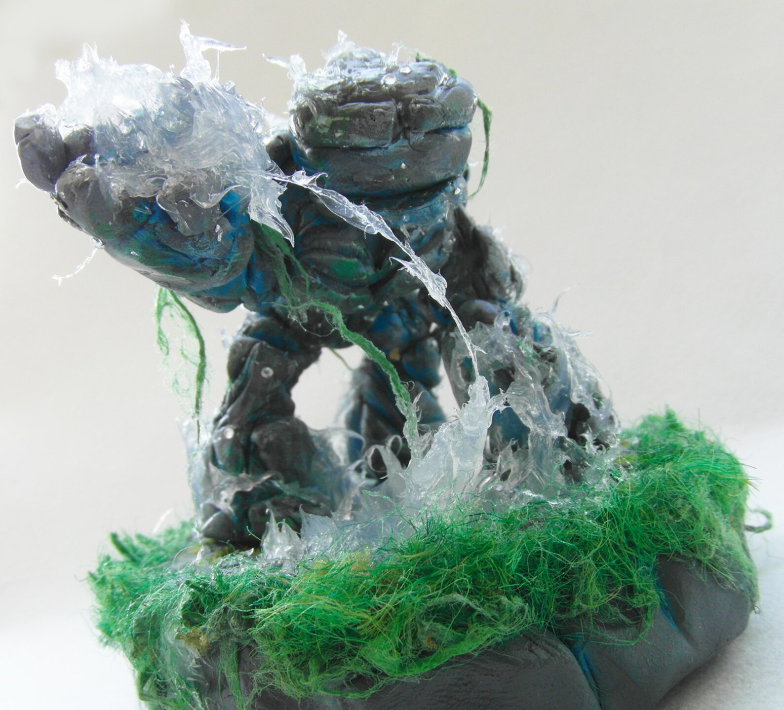 Figure stone precious Golem Tiny hearthstone wow figurine | Etsy