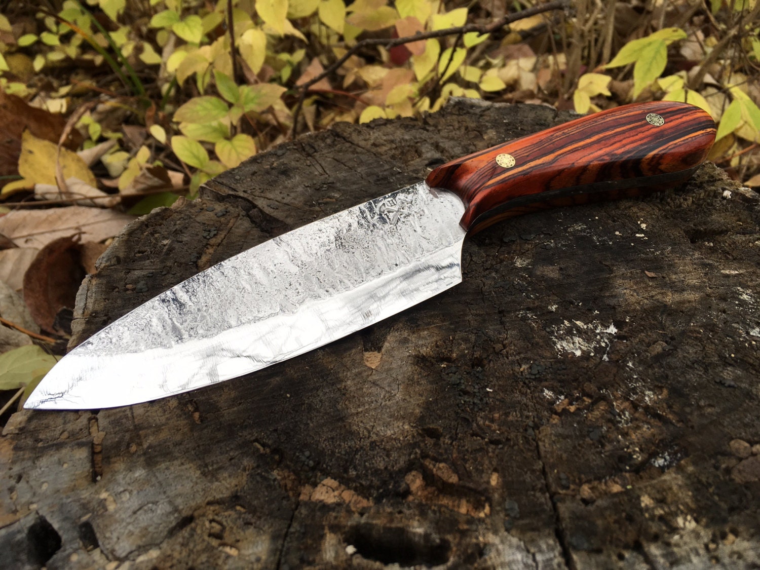 Hand Forged Drop-point Knife the Sojourner - Etsy