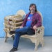 Medieval Window Backed Love Seat - Etsy