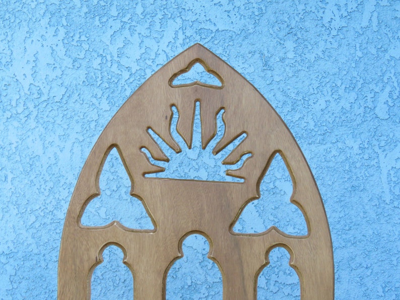 Medieval Window Back Chair - Etsy