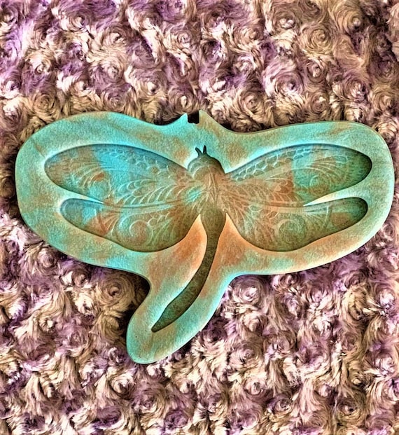Molde de libélula grabado / Molde de libélula - Etsy España