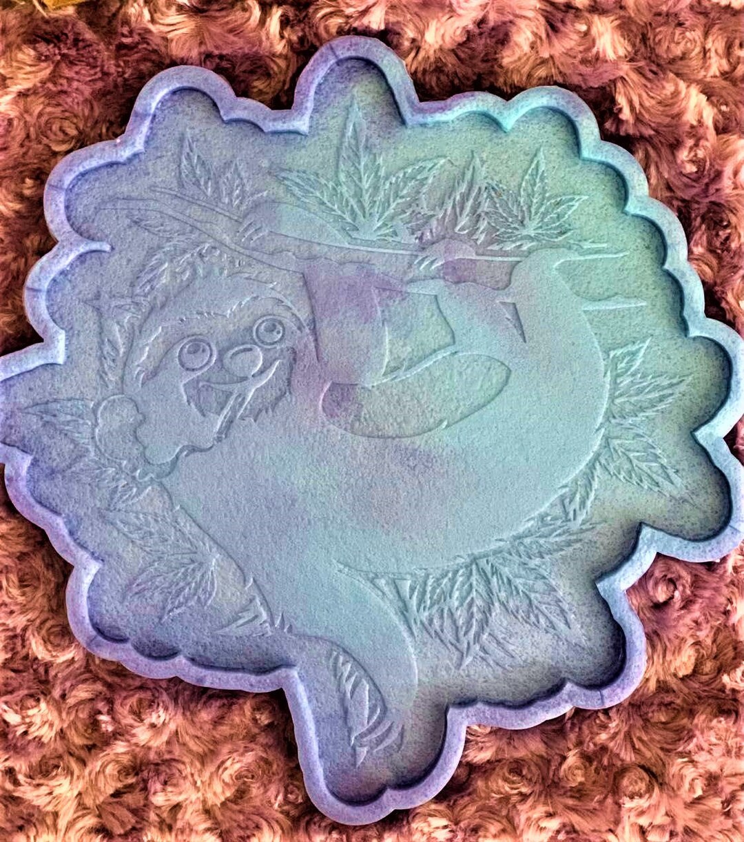 XL Sloth Smoking Weed Mold/sloth Smoking Weed Mold/deep Mold - Etsy