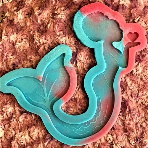 Mermaid Design 1 Mold/mermaid Mold - Etsy