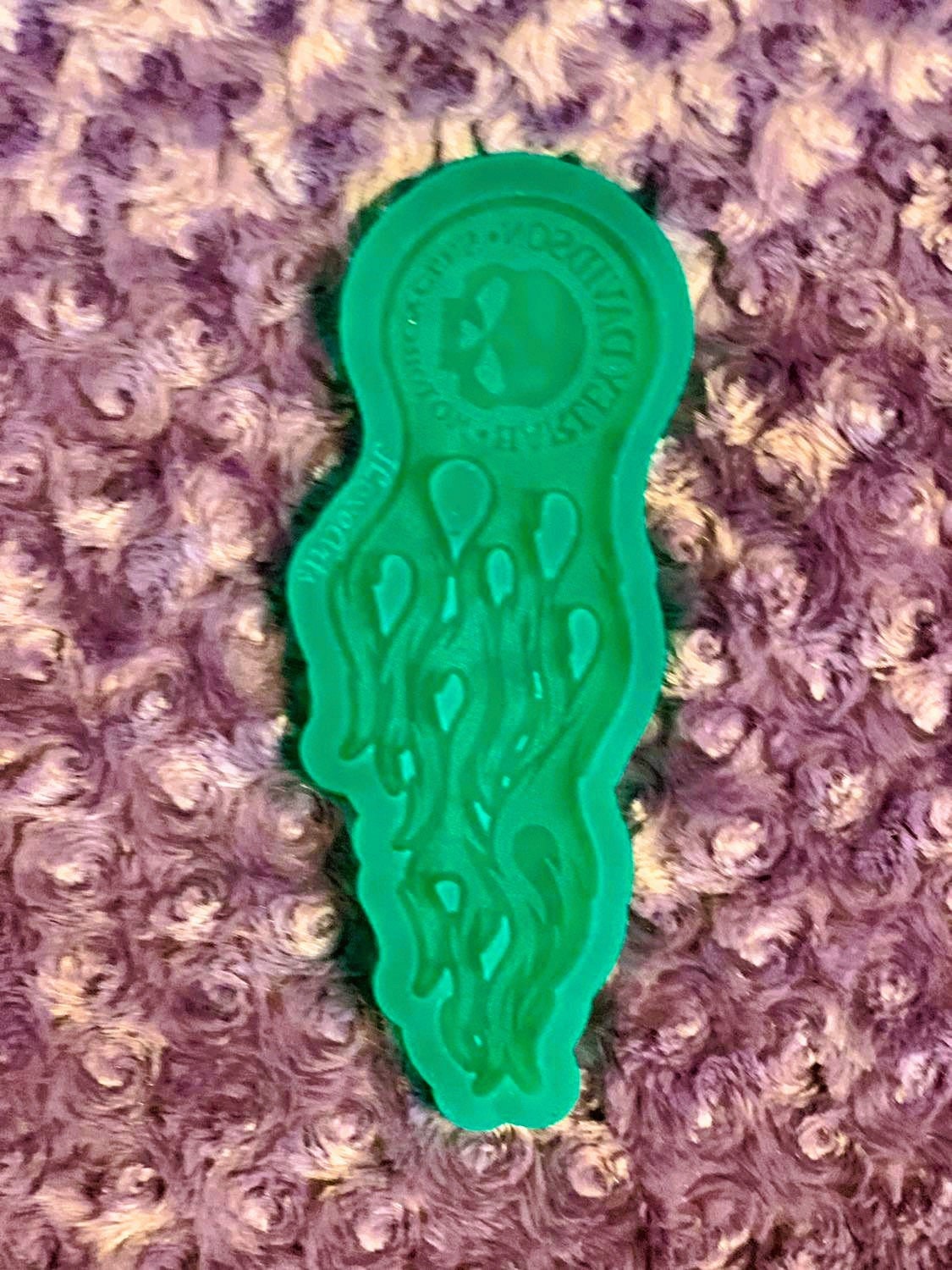 Harley Davidson Skull Flame Mold/harley Keychain Mold/harley - Etsy