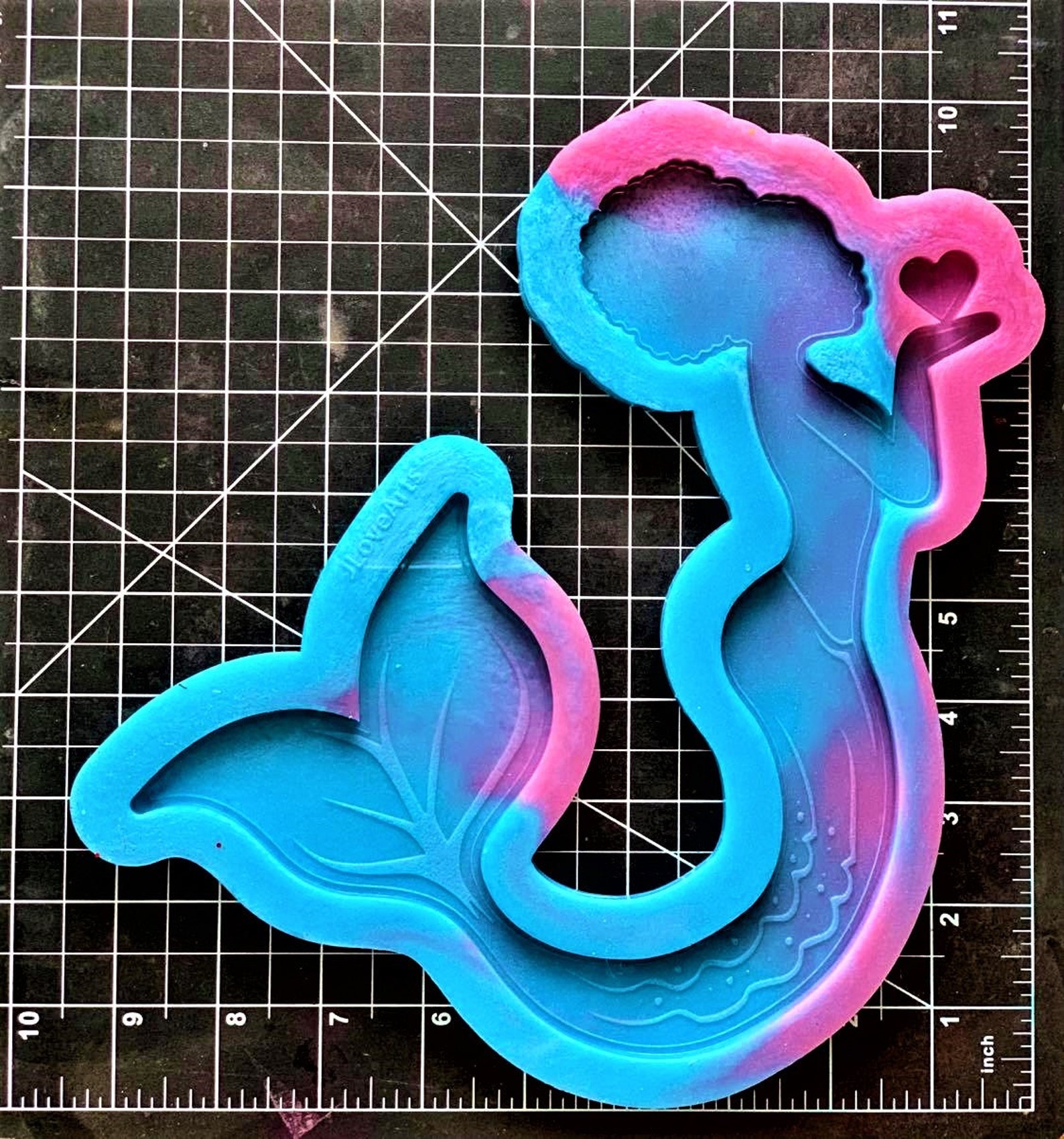 Mermaid Design 1 Mold/mermaid Mold - Etsy