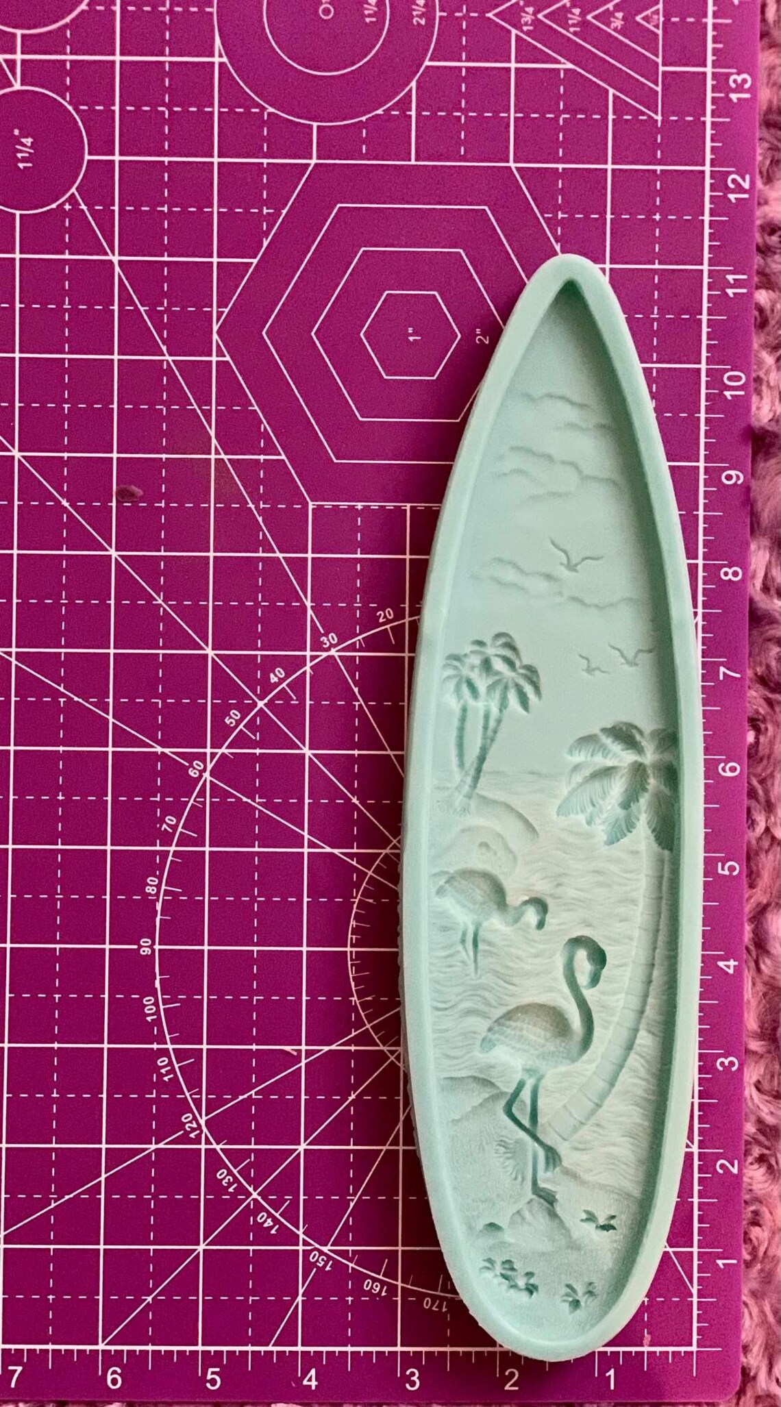 Surf Board Etched Mold | Etsy
