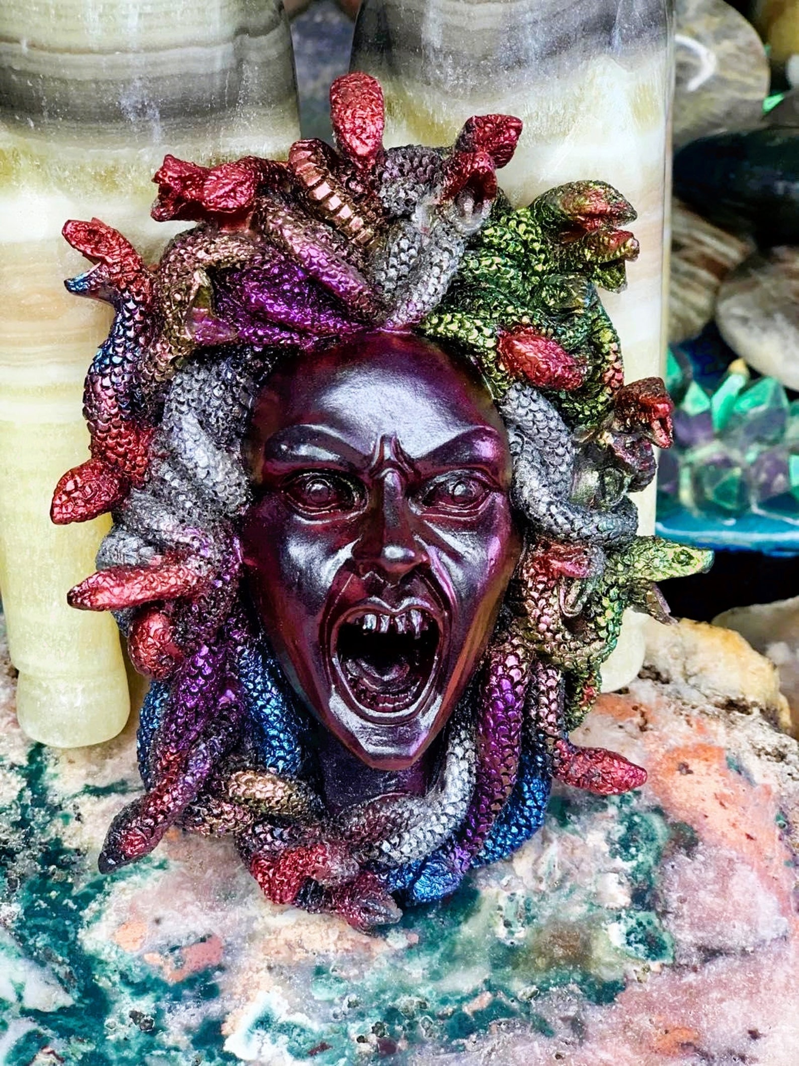 3D Medusa Head Mold/medusa Mold/medusa Head Mold/3d Mold/greek - Etsy