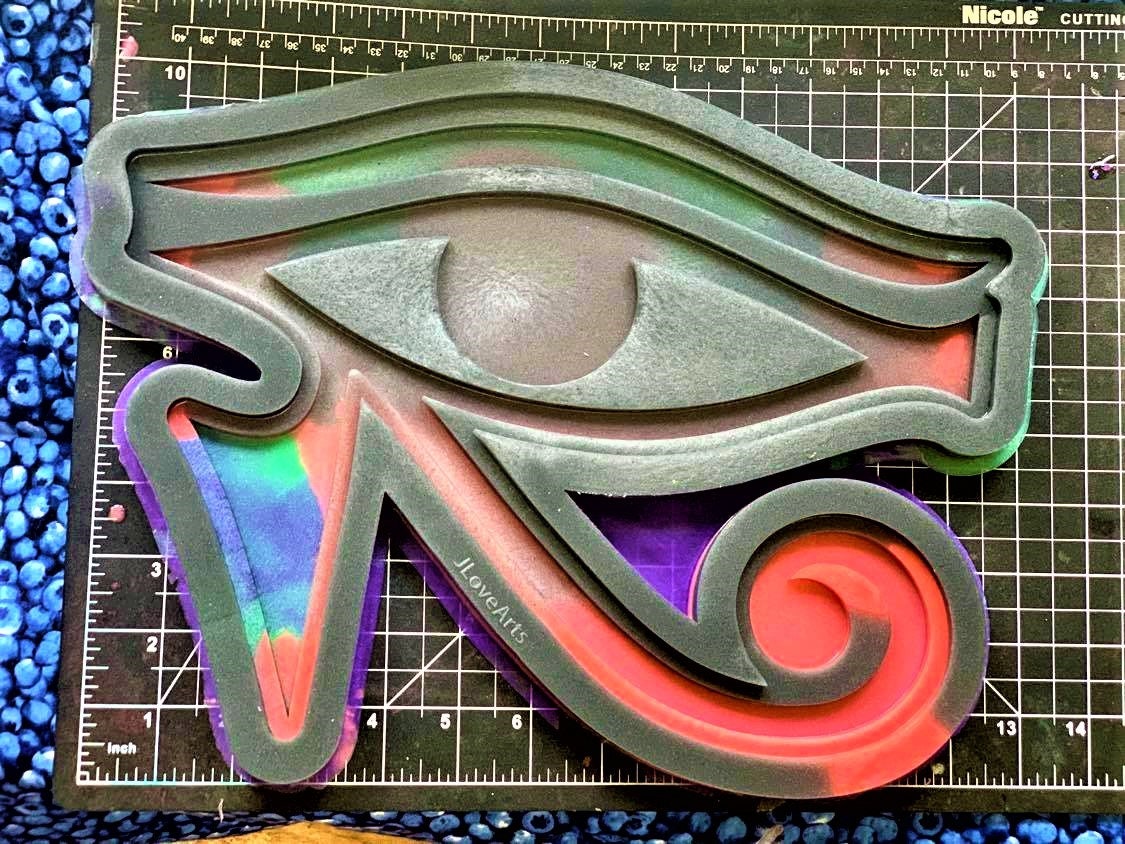 XL Layered Eye of Ra Mold/eye of Ra Mold/xl Eye of Ra Mold/layered Eye ...