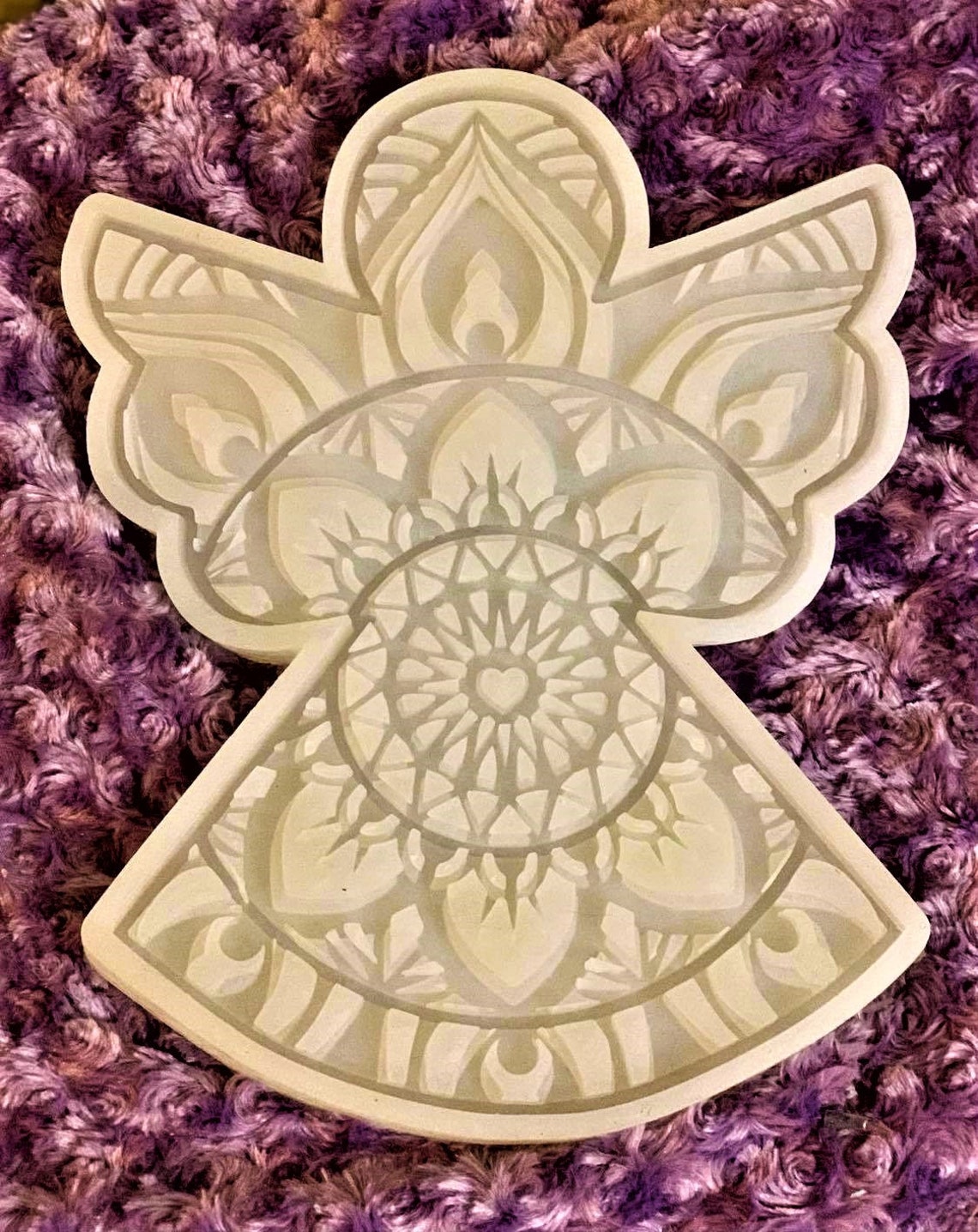 XL 3D Layered Angel Mold/xl Angel Mold/3d Angel Mold - Etsy