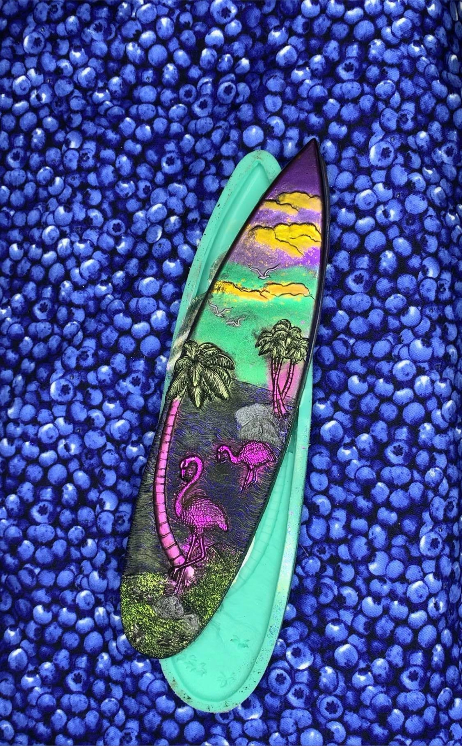 Surf Board Etched Mold | Etsy