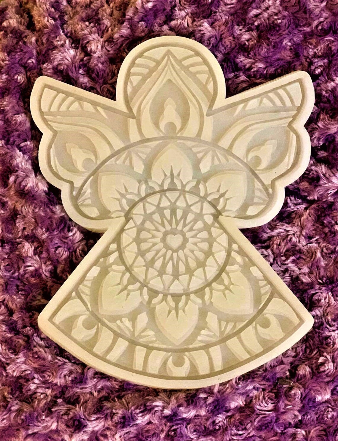 XL 3D Layered Angel Mold/xl Angel Mold/3d Angel Mold - Etsy