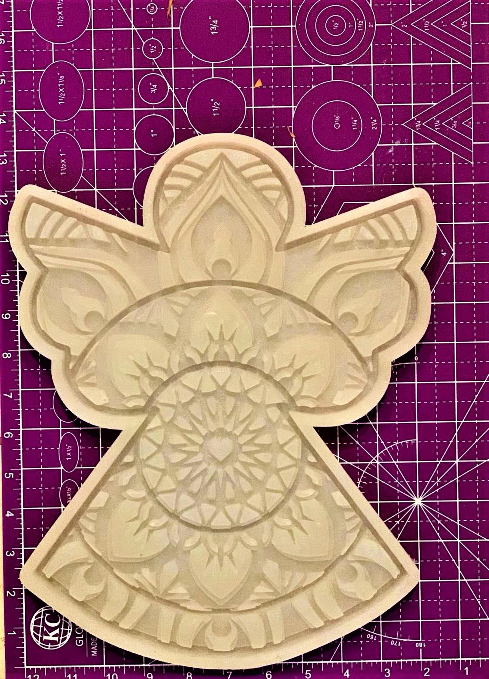 XL 3D Layered Angel Mold/xl Angel Mold/3d Angel Mold - Etsy