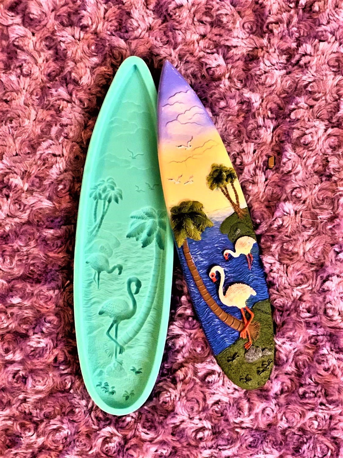 Surf Board Etched Mold | Etsy