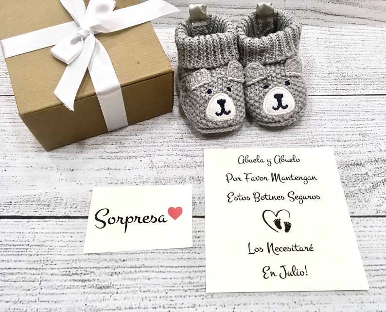 Spanish Pregnancy Announcement Parents Pregnancy - Etsy