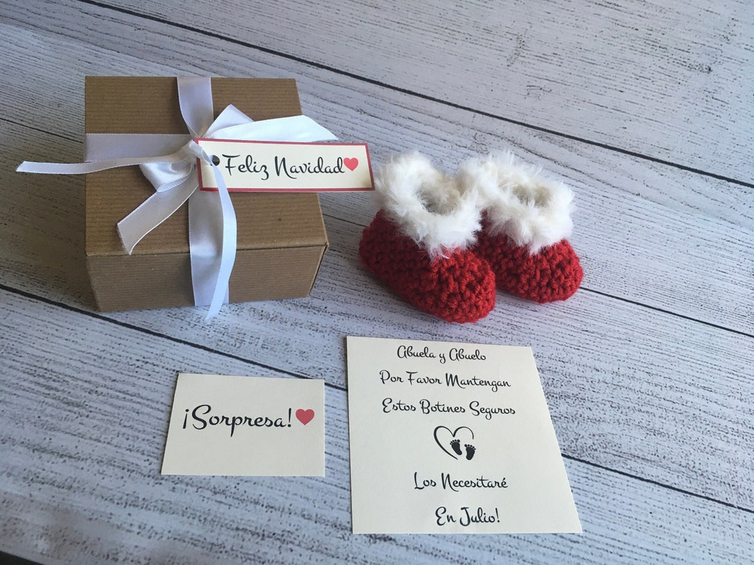 Spanish Pregnancy Announcement to Abuela, Baby Announcement to Abuela ...
