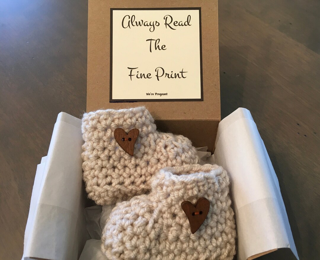 Parents Pregnancy Announcement Booty’s, Baby Announcement Box ...
