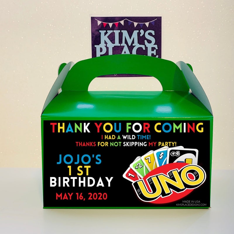 Uno Birthday Party - Etsy