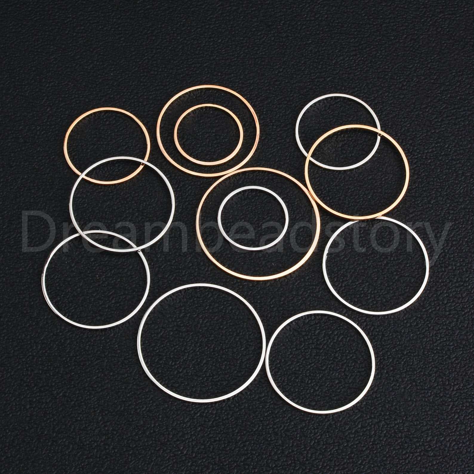 20-500 Pcs Round Circle Ring for Earrings Making 20mm 25mm | Etsy