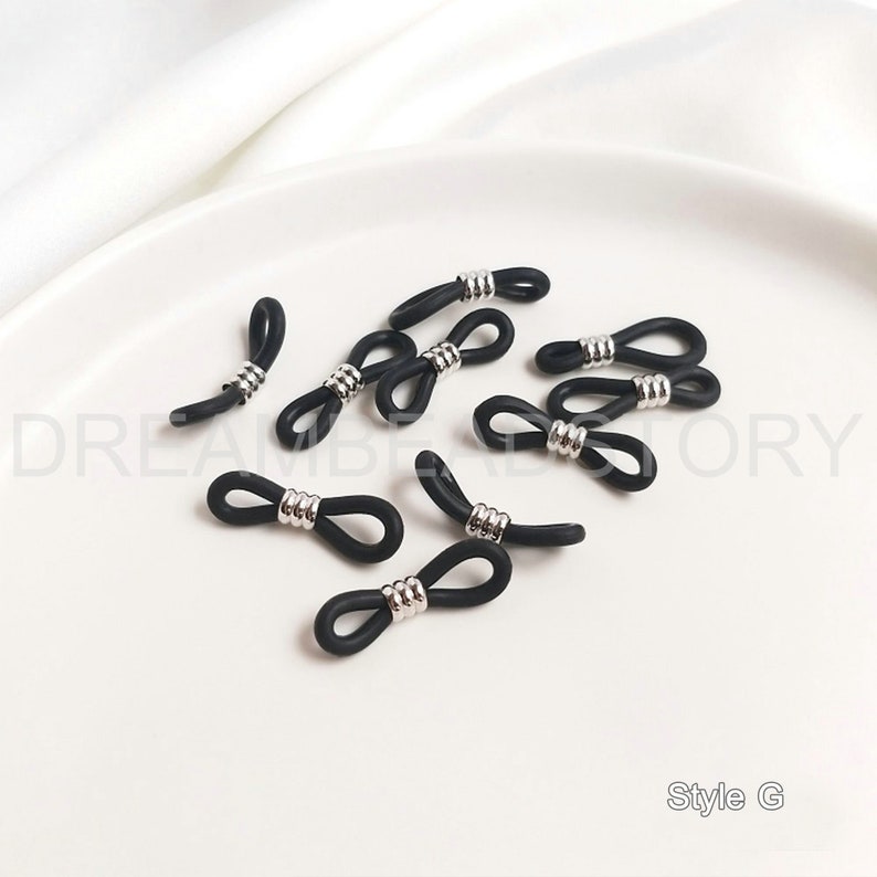 Silicone Loops Connector - Glasses Holder for Glasses Strap - Glasses ...