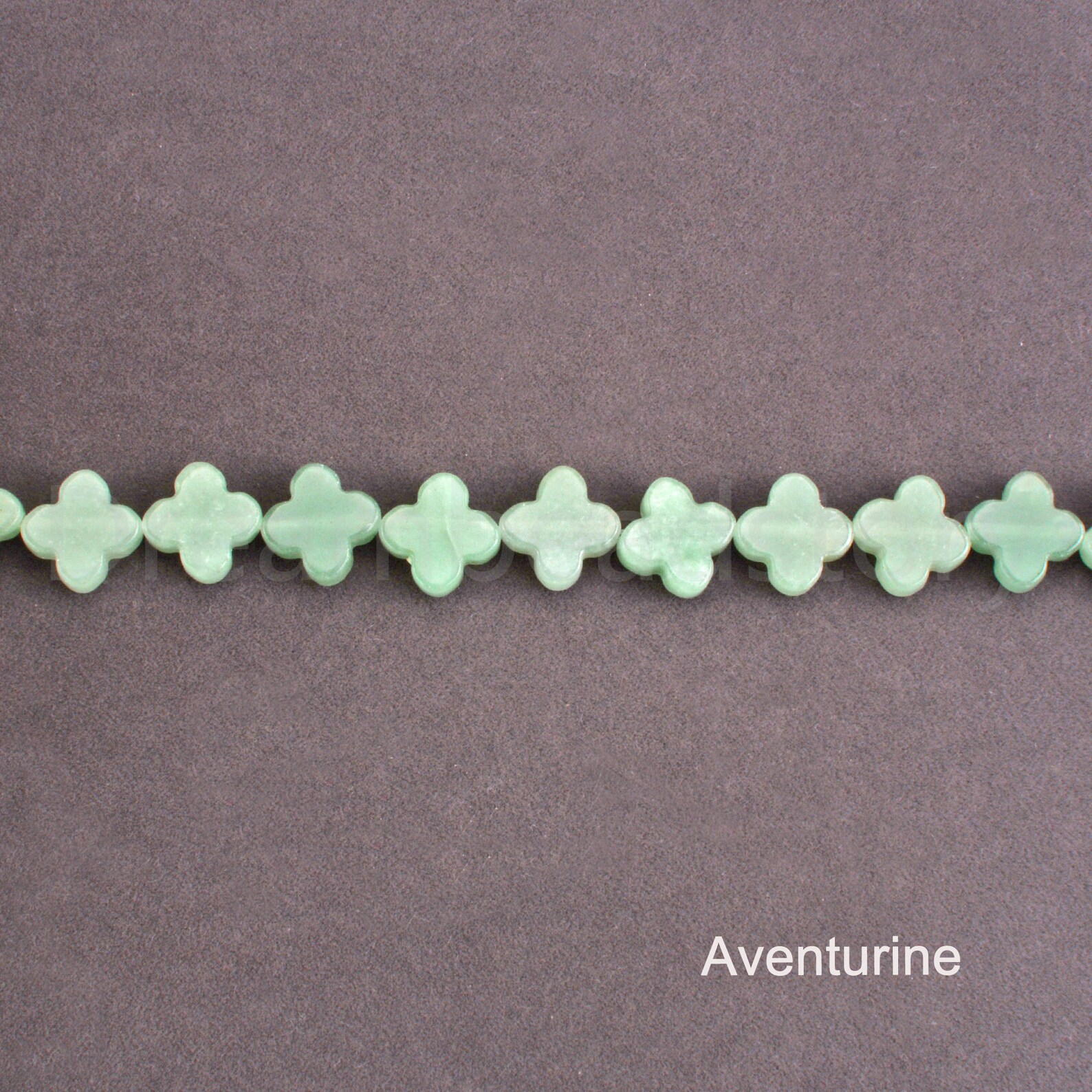 Four Leaf Clover Beads Natural Aventurine/rose Quartz/tiger Eye ...