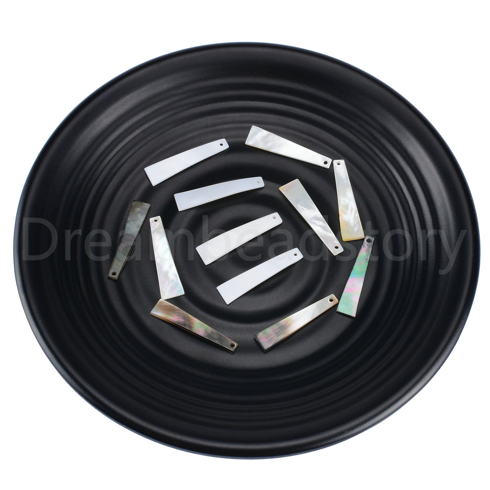 4-100 Pcs Natural White/ Black MOP Shell/ Pteria Penguin Shell - Etsy