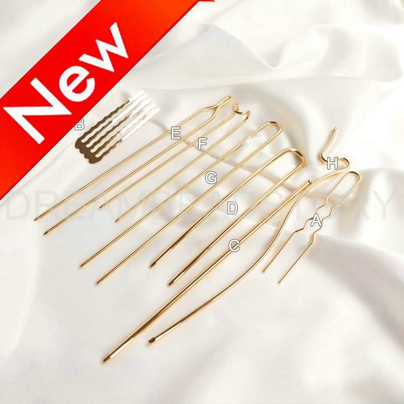 Metal Hair Pin - Etsy