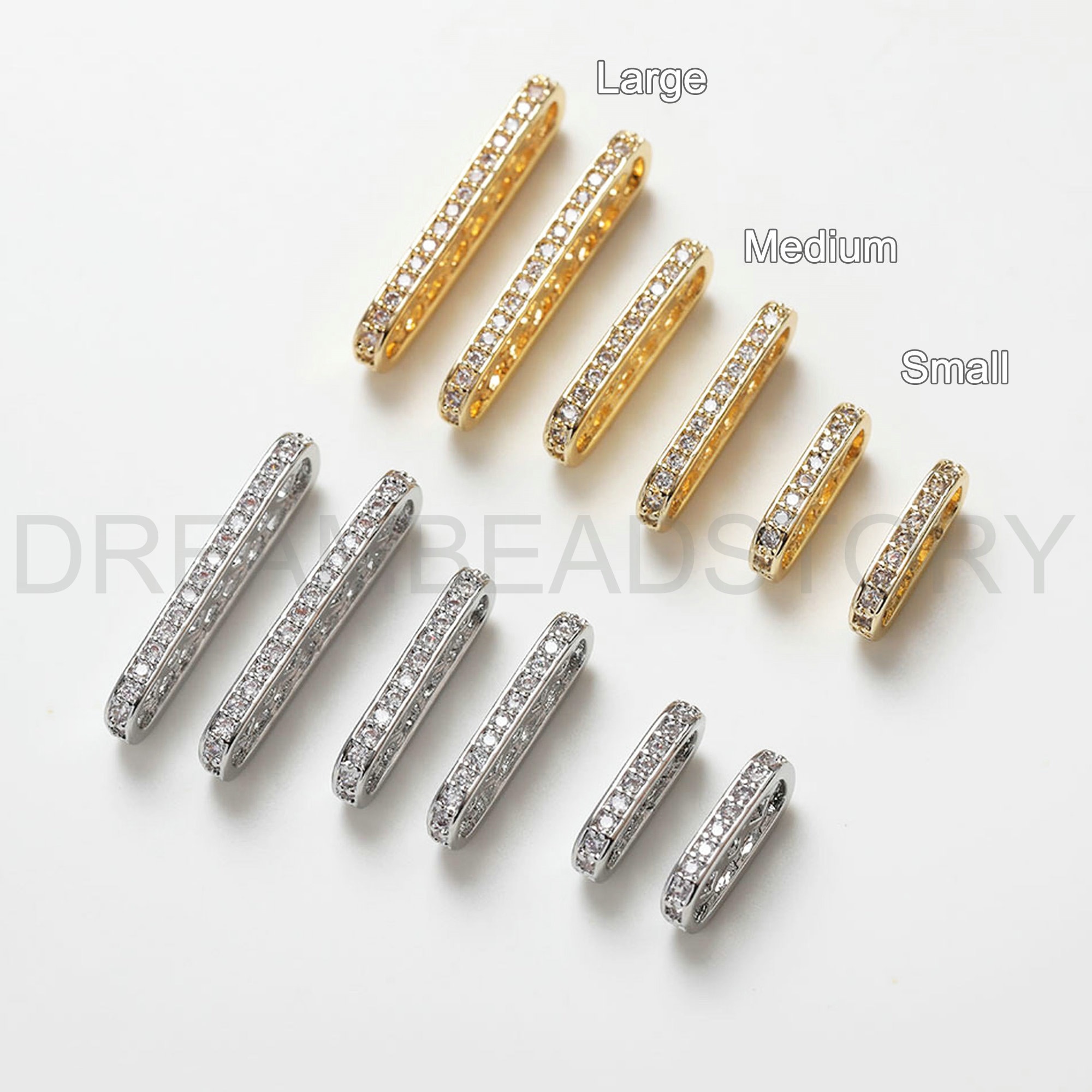 Multi Strand Clasps - Necklace Separator - Multi Row Ends -14K Real ...