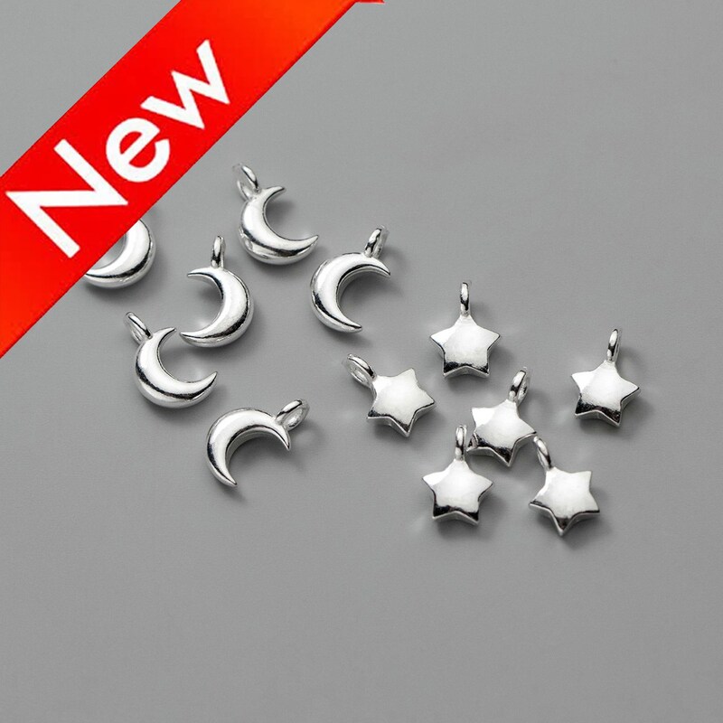 Silver Charms - Etsy