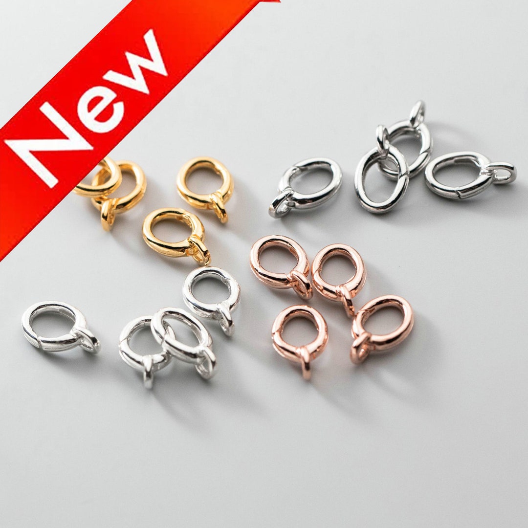 Clasp for Jewelry Making Gold/ Rose Gold/ White Gold Plated 925 ...