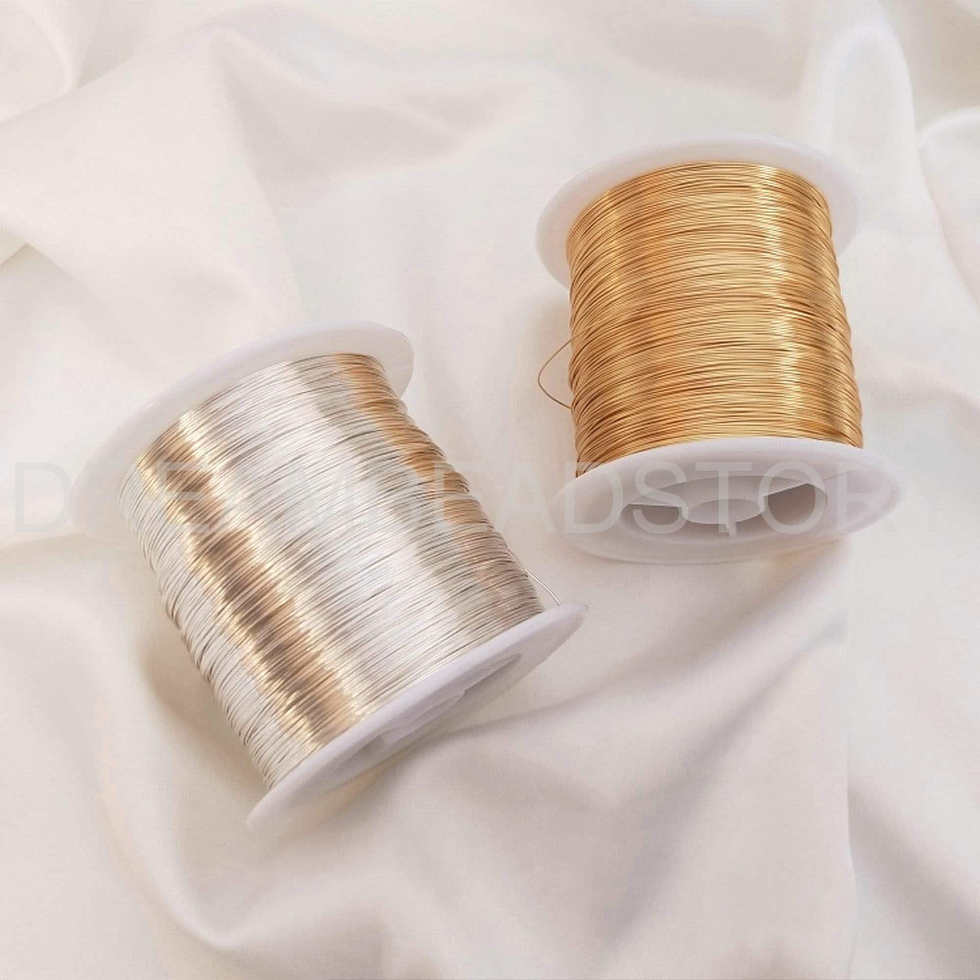 Wire by Large Spool - Jewelry and Craft Making Wire Lots Supplies -14K ...