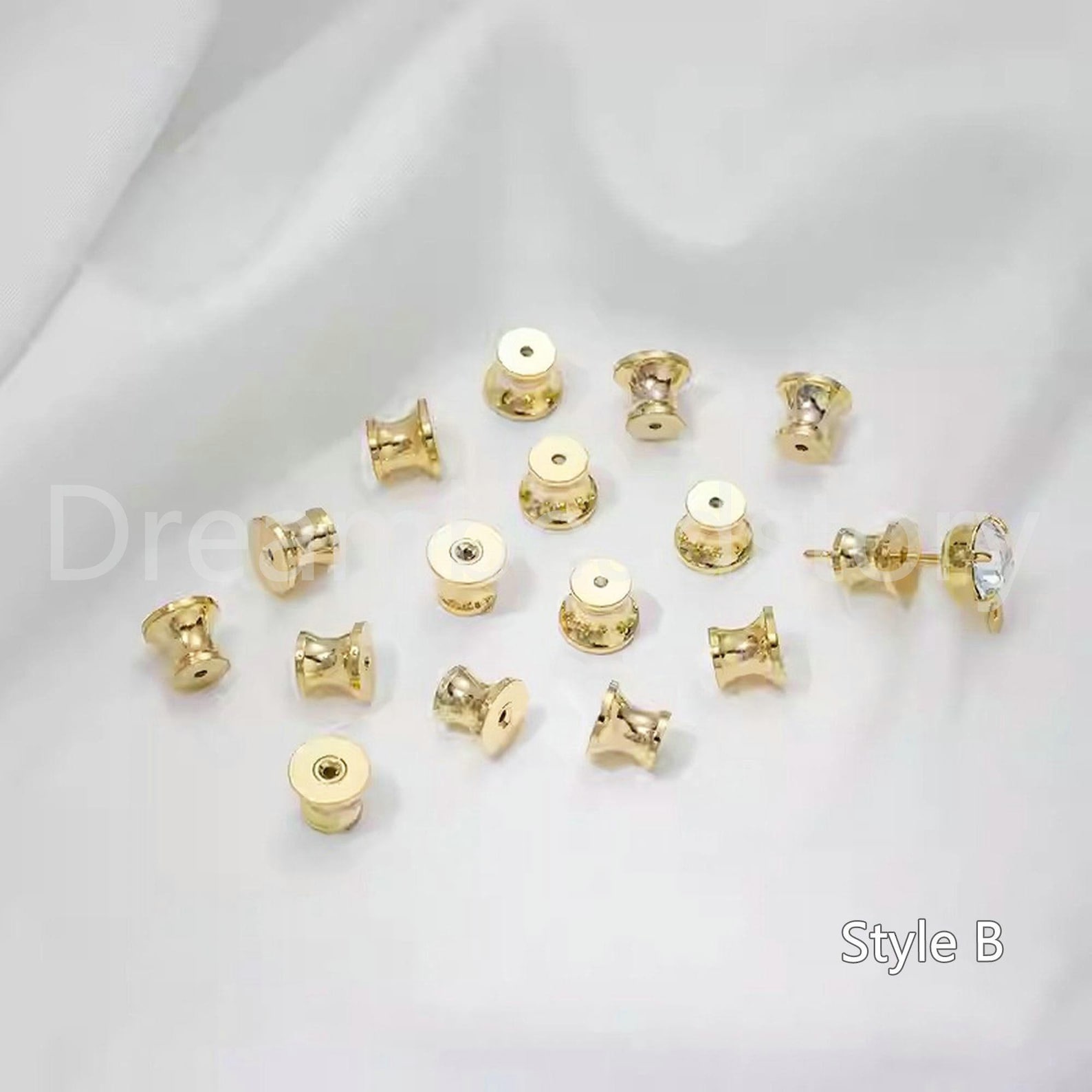 Hypoallergenic Earring Backs Replacement, Durable & Safety Earring ...
