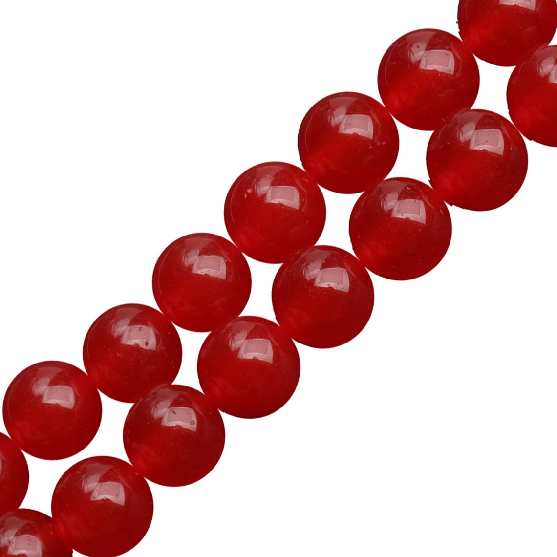 Red Chalcedony Beads Natural Polished Chalcedony Red Beads 4 | Etsy