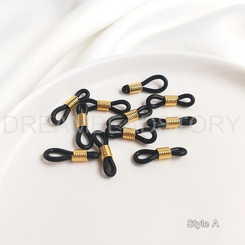 Silicone Loops Connector - Glasses Holder for Glasses Strap - Glasses ...