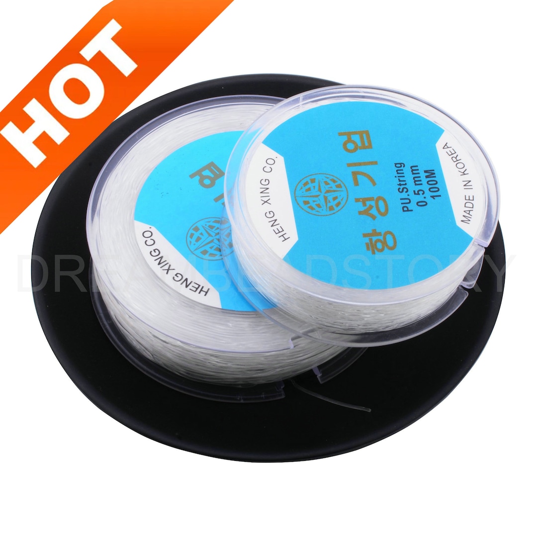 Clear Nylon Thread - Strong Monofilament Wire - Stretch Fishing Line ...