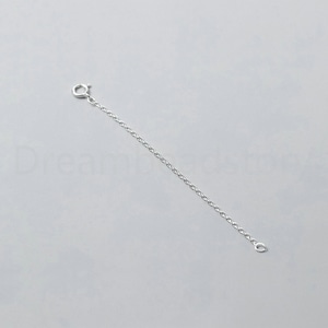 2-50 Pcs 925 Sterling Silver Extender Chain Gold/white Gold/rose Gold ...