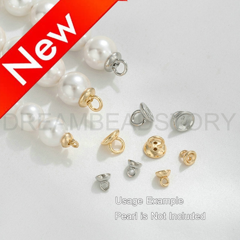Pearl Cap Findings - Etsy